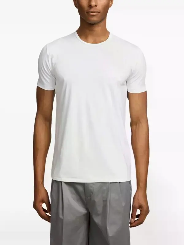 KIEFERMANN Crew-neck T-shirt - White