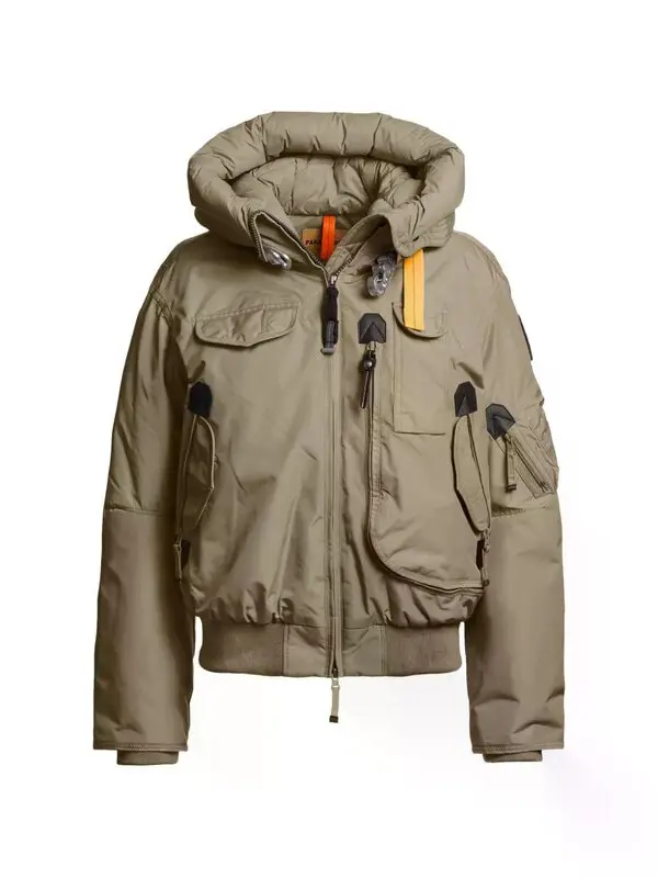 PARAJUMPERS Gobi Down-filled Hooded Bomber Jacket - Green
