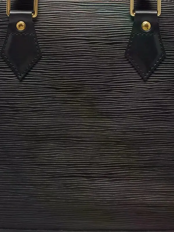 LOUIS VUITTON Epi Alma Pm Tote Bag - Black