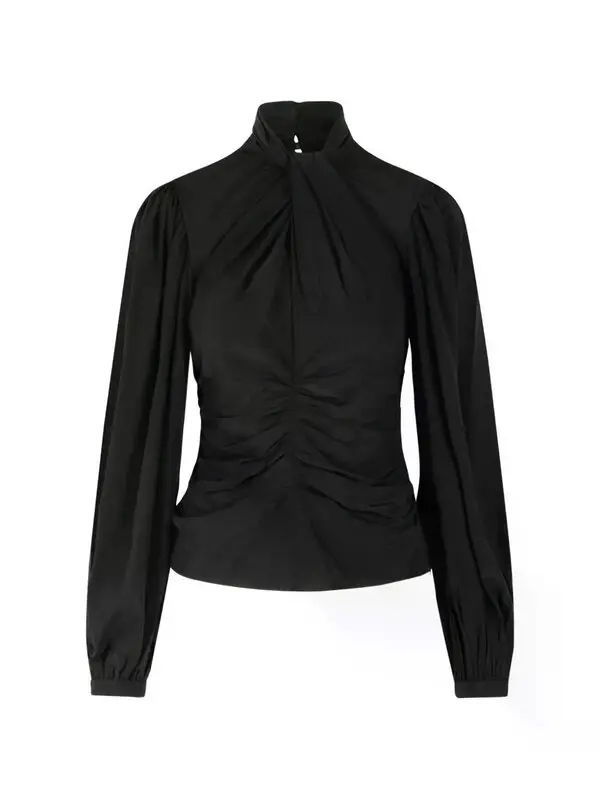 Isabel Marant Étoile Depsona Silk Blouse - Black