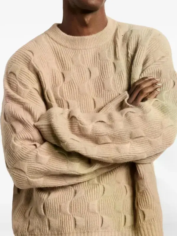 KIEFERMANN Textured Knit Sweater