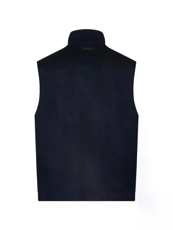 LARDINI Zip-up Gilet
