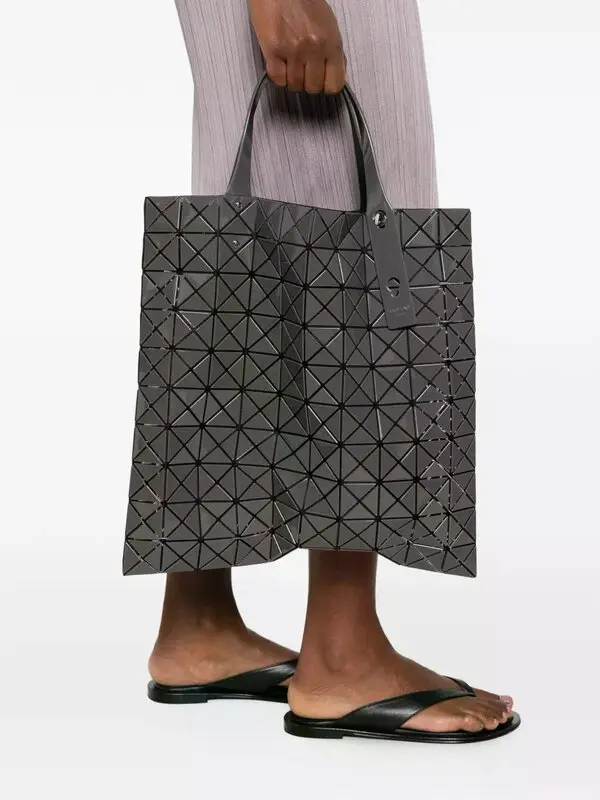 Issey Miyake Geometric Tote Bag - Grey