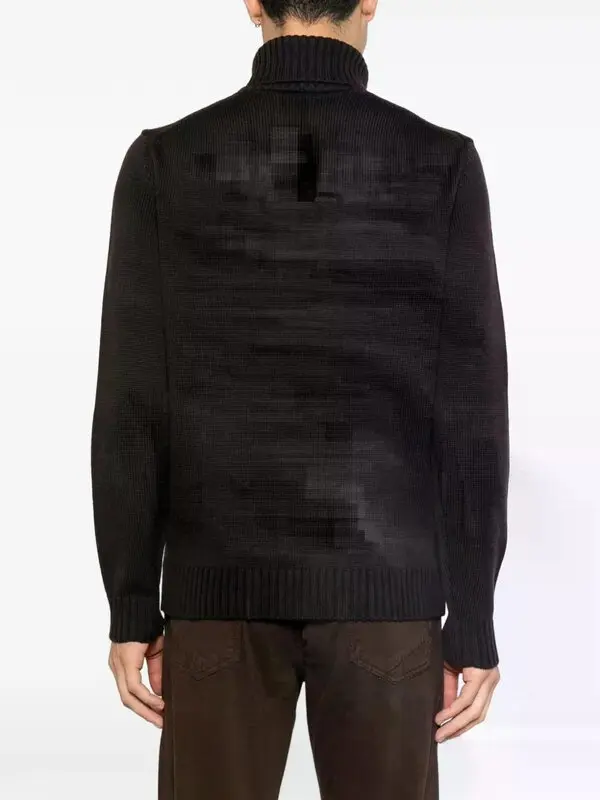 ZANONE Ribbed-knit Roll-neck Sweater