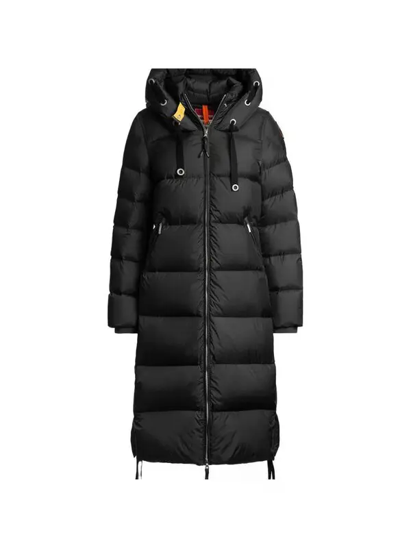 PARAJUMPERS Panda Quilted Hooded Coat - Black