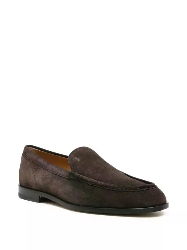 TOD'S Suede Slip-on Loafers