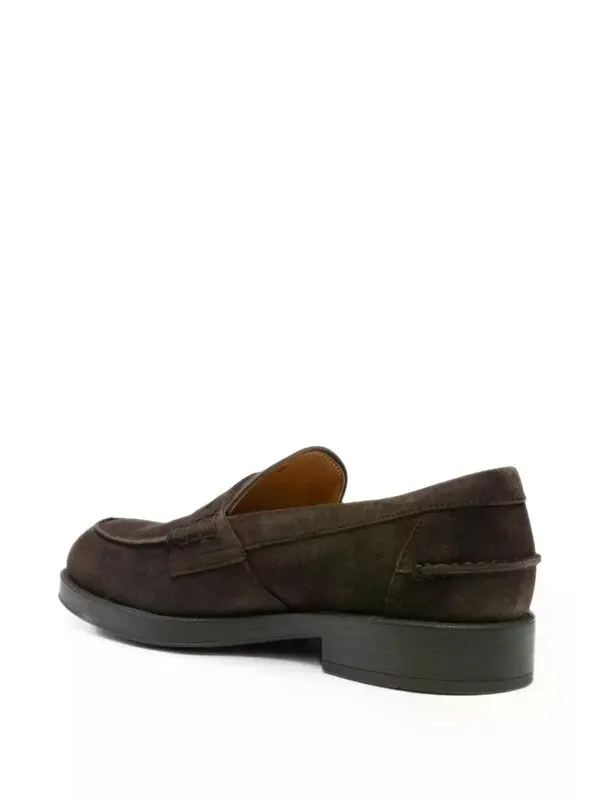 TOD'S Suede Penny Loafers