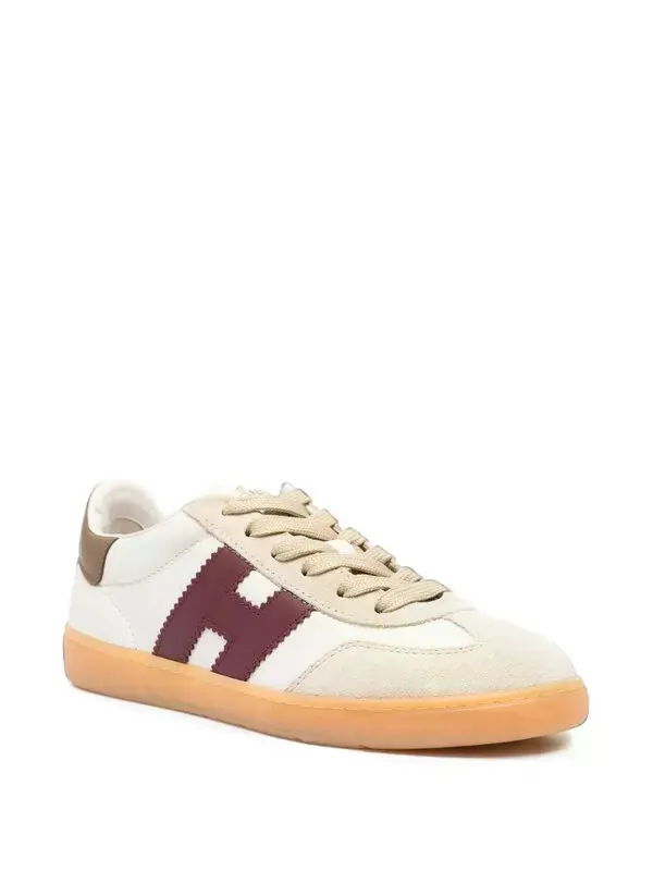 Hogan Logo-patch Panelled Sneakers