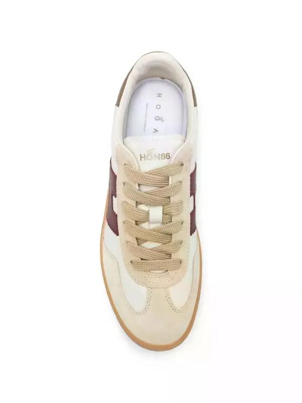 Hogan Logo-patch Panelled Sneakers