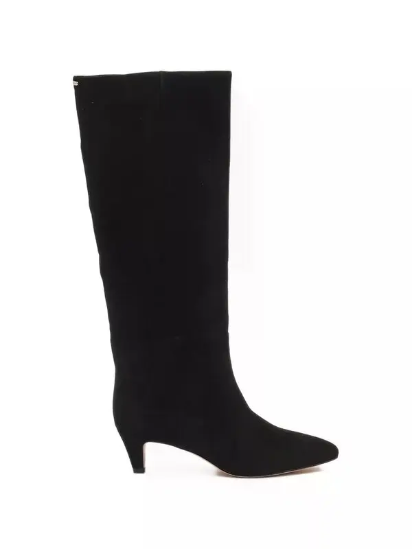 TWINSET High Suede Boots - Black