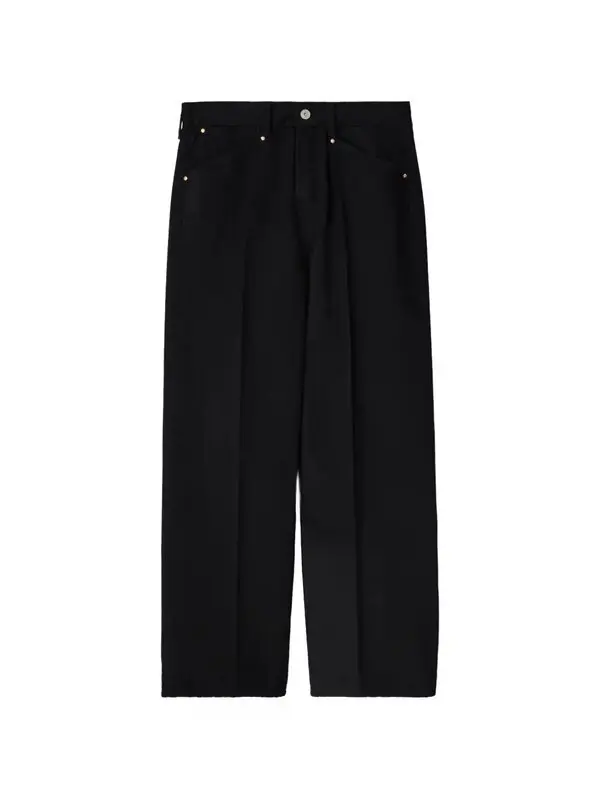 LEMAIRE Straight Five-pocket Pants In Selvedge Denim - Black