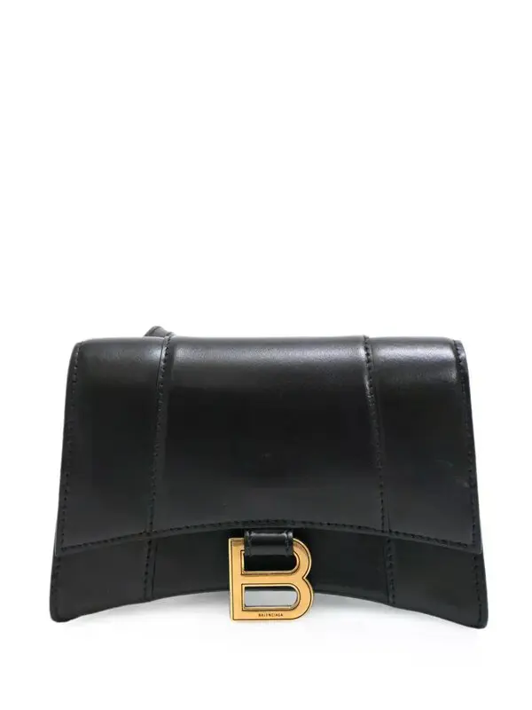 Balenciaga Hourglass Belt Bag - Black