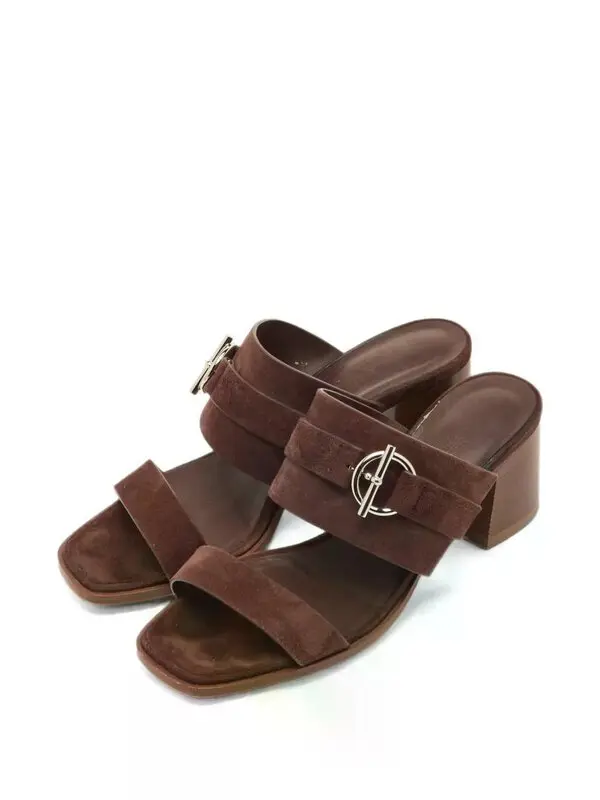 Hermès Kute Toggle-detail Sandals - Brown
