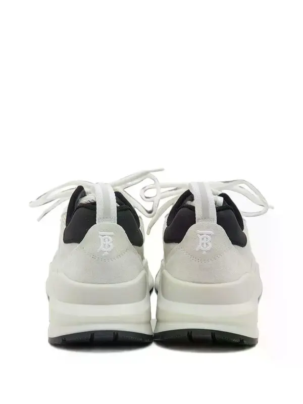 Burberry Low-top Panelled Sneakers - White
