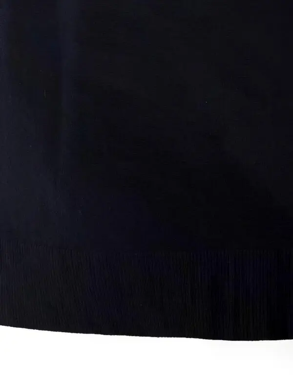 Alpha Studio Crew-neck Ribbed-trim Sweater
