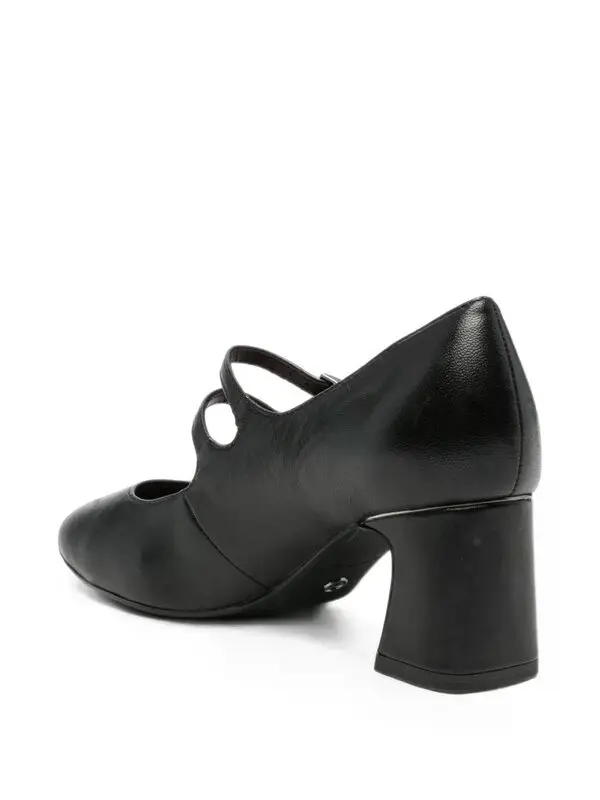 TAMARIS Double-strap Leather Pumps