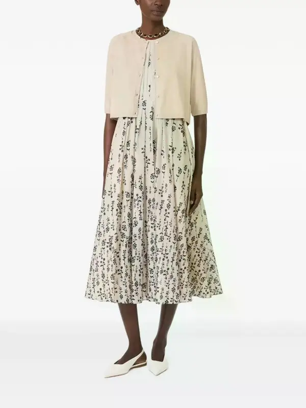 Max Mara Cotton Cropped Cardigan