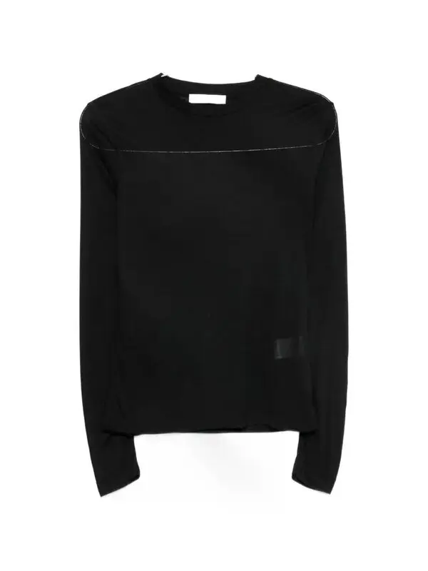 WOC Saran Long-sleeve T-shirt - Black