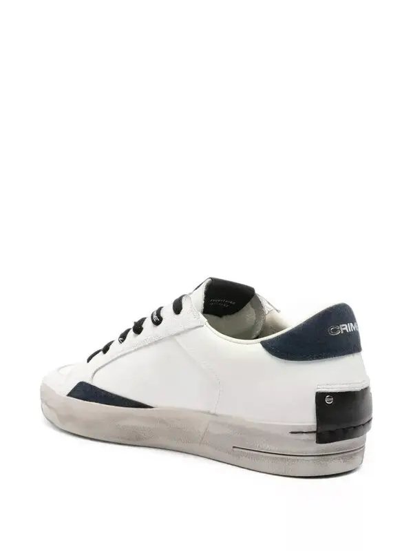 CRIME LONDON Sk8 Deluxe Leather Sneakers