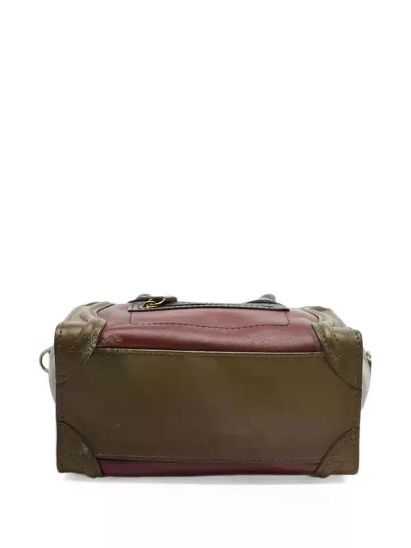 Celine Luggage Nano Calf Leather Tote Bag