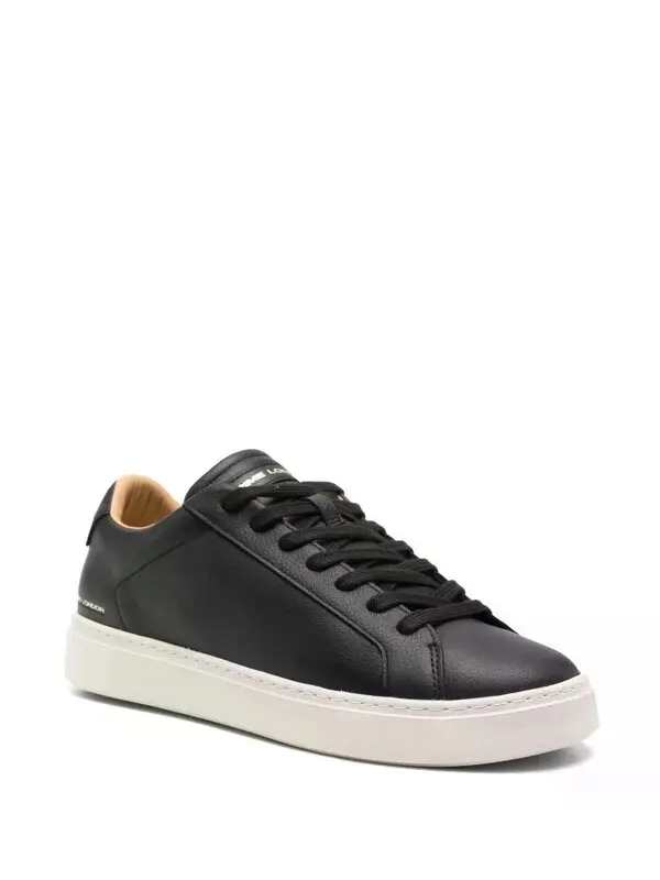 CRIME LONDON Logo-print Leather Sneakers