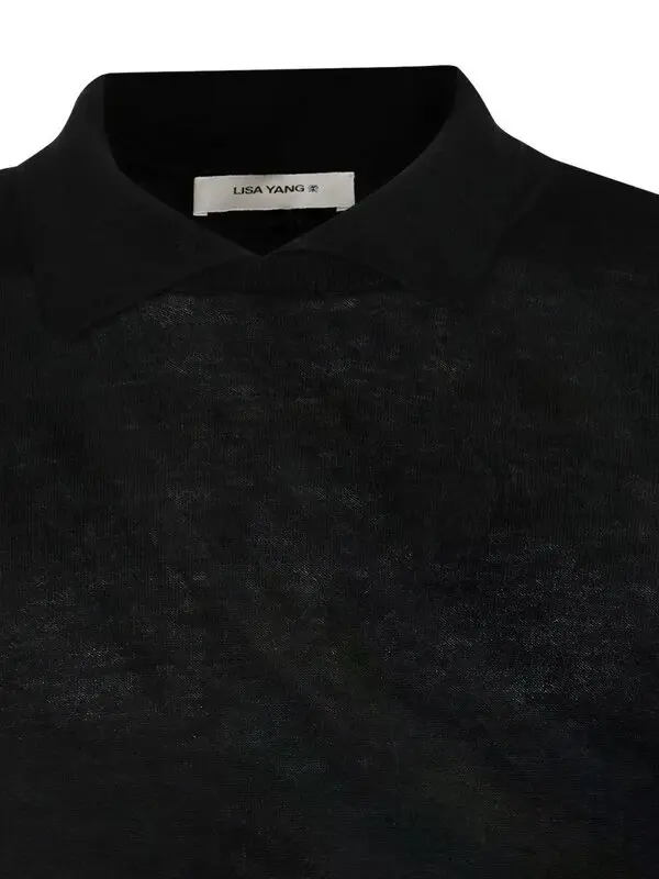 LISA YANG Knitted Cashmere Sweater - Black