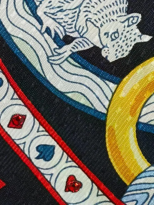 Hermès Dame De Coeur Silk Twilly