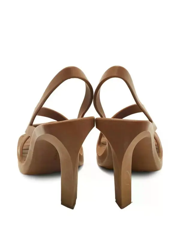 Bottega Veneta Jimbo Slingback Sandals - Brown