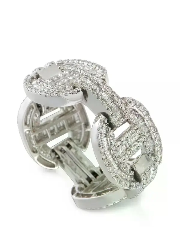 LB EXCLUSIVE Link-design Diamond Ring