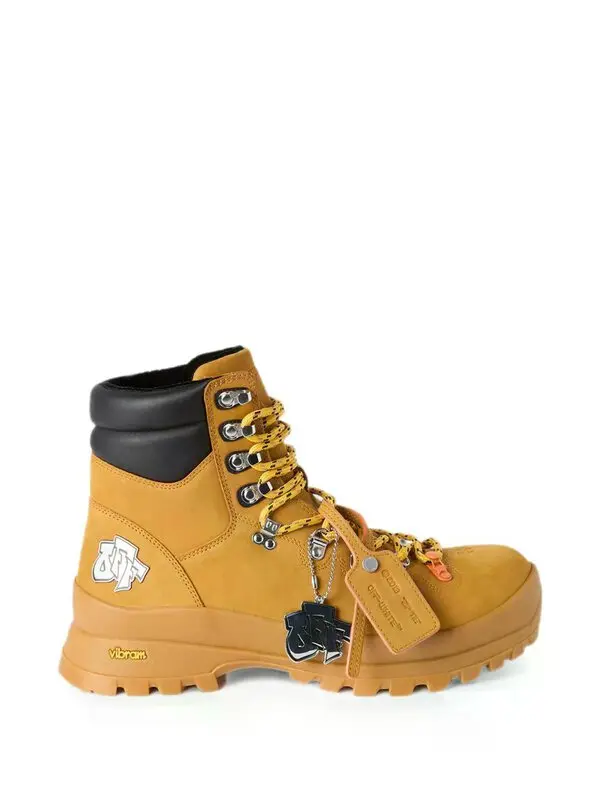 Off-White Lace-up Hiking Boots