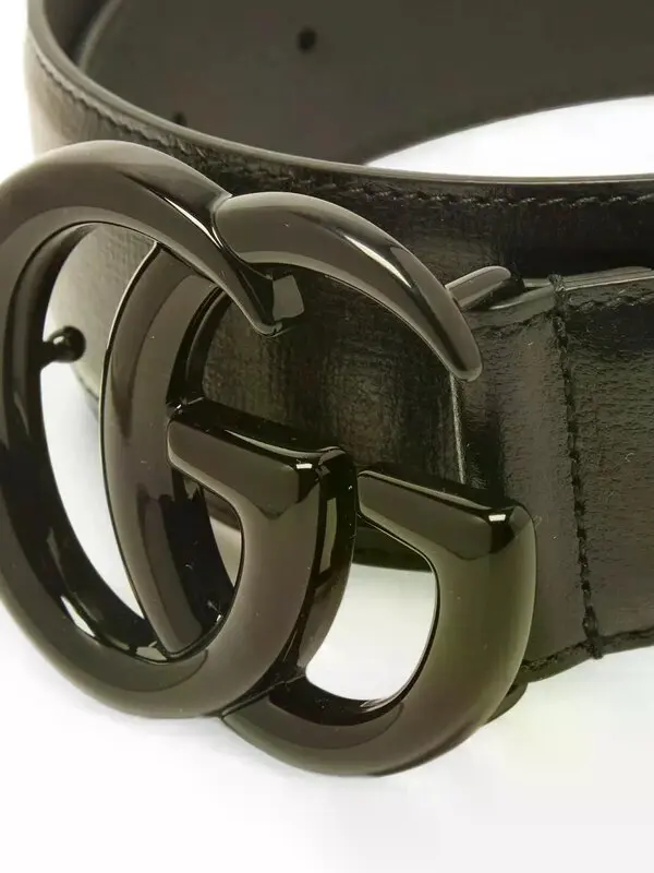 Gucci Logo-plaque Buckle Belt