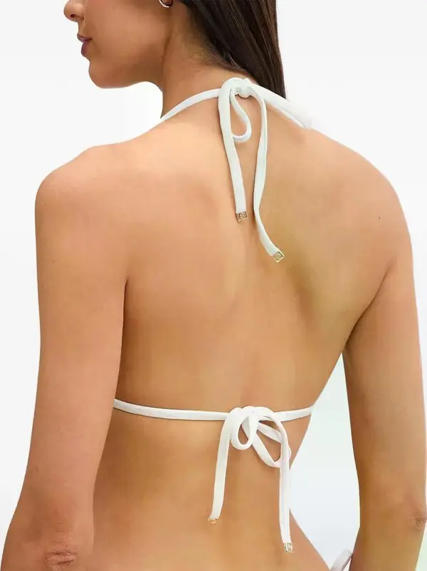 Michael Kors Logo-jacquard Triangle Bikini