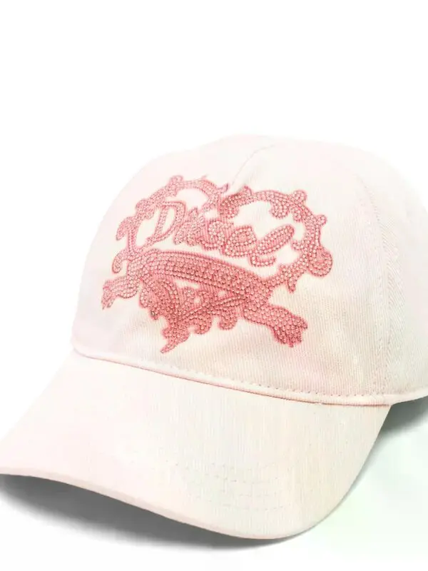 DIESEL® C-rit Crystal-embellished Baseball Cap