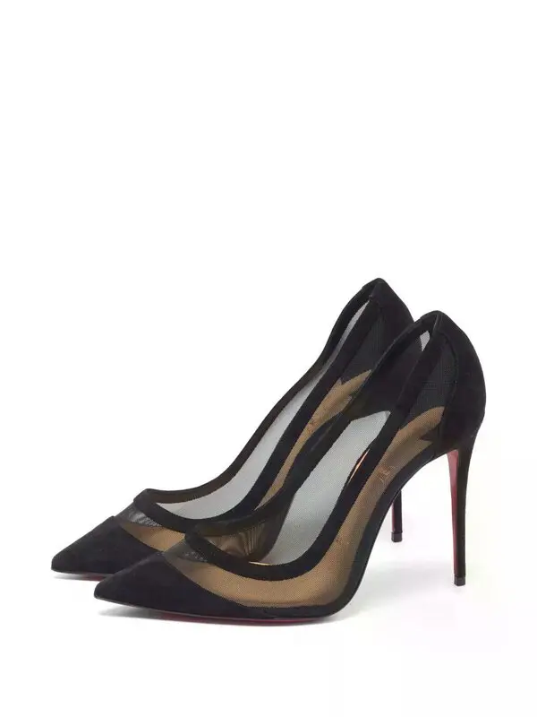 CHRISTIAN LOUBOUTIN Galativi Mesh Heeled Pumps