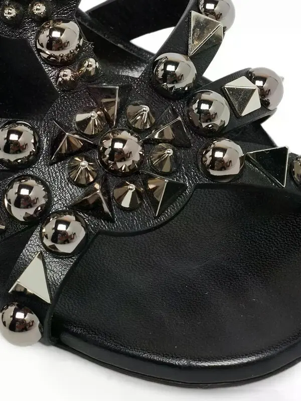 CHRISTIAN LOUBOUTIN Goldora Studded Stiletto Sandals