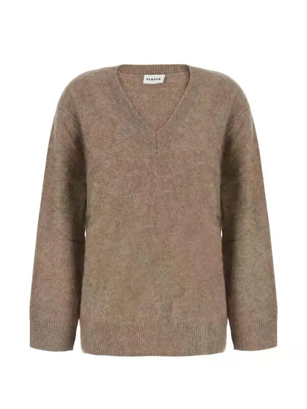 P.a.r.o.s.h V-neck Sweater - Neutrals