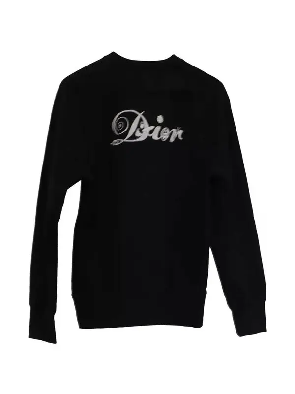 Dior Kenny Scharf Embroidered Sweatshirt - Black