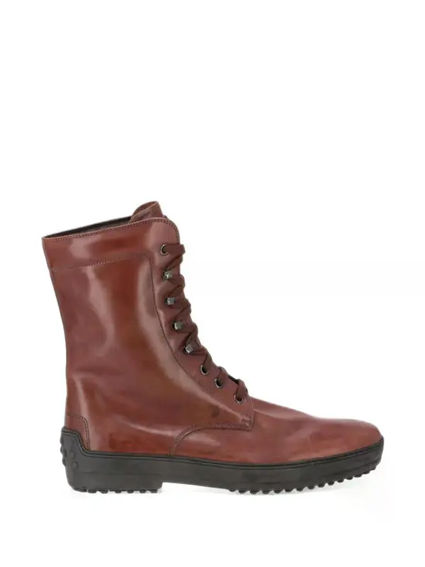 TOD'S Lace-up Boots - Brown