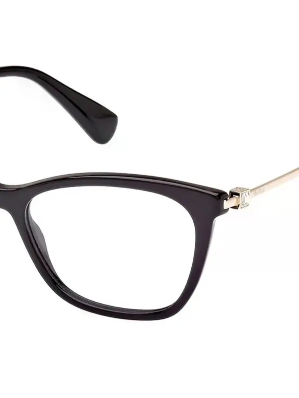 Max Mara Cat-eye Frame Eyeglasses - Black