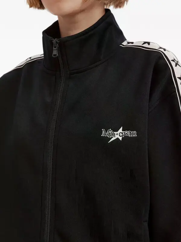 MINI CREAM Star-print Track Jacket