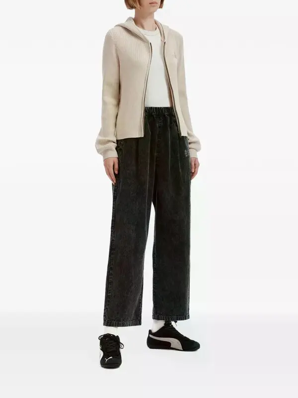 FINGERCROXX Corduroy Pleated Trousers