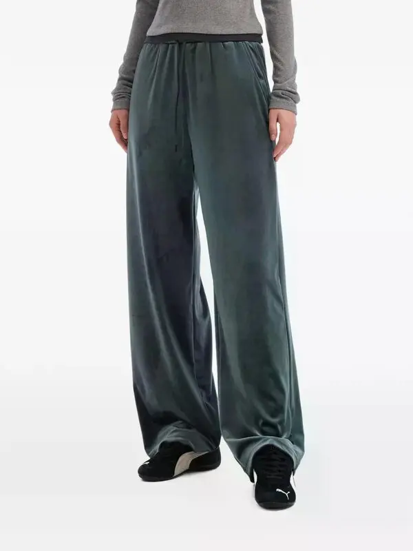 TOUT A COUP Velvet Drawstring Trousers