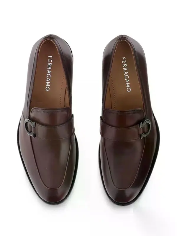 FERRAGAMO Gancini Ornament Moccasins
