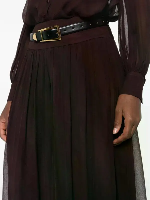 JOSEPH Ale Silk Chiffon Palazzo Pants