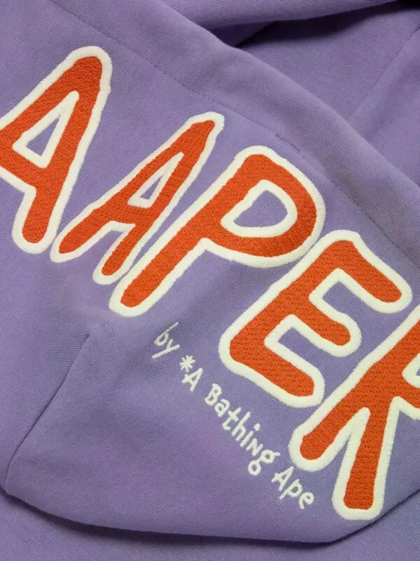 AAPE BY *A BATHING APE Logo-patch Hoodie