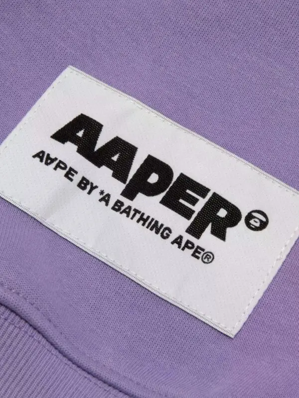 AAPE BY *A BATHING APE Logo-patch Hoodie