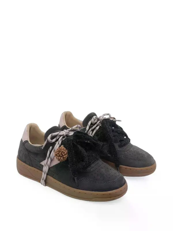 D.a.t.e. Court 2.0 Suede Pompom Sneakers