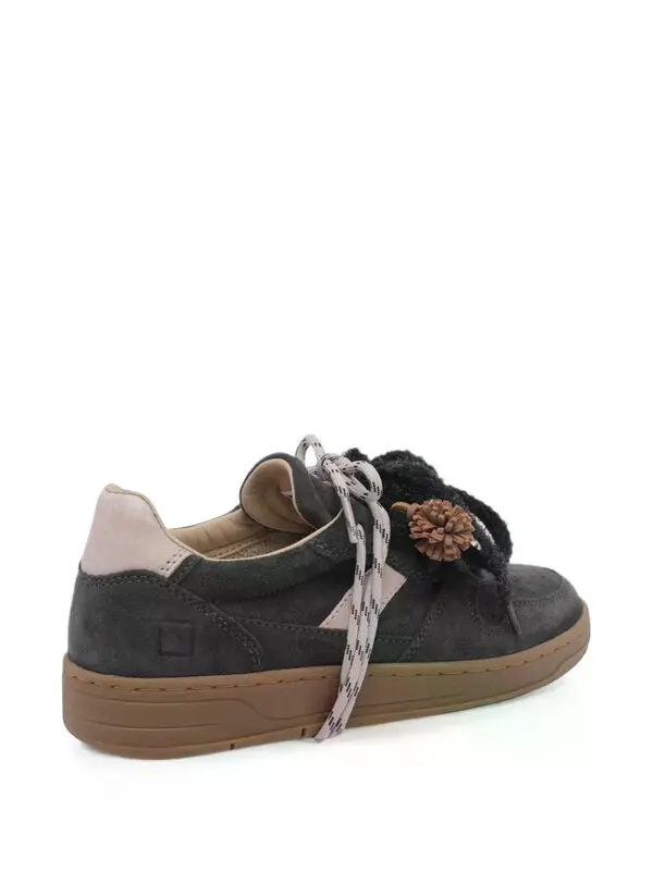 D.a.t.e. Court 2.0 Suede Pompom Sneakers