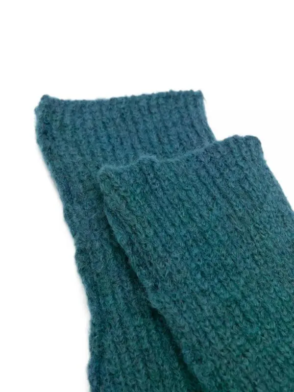 BARBARA BOLOGNA Angels Knitted Gloves - Blue