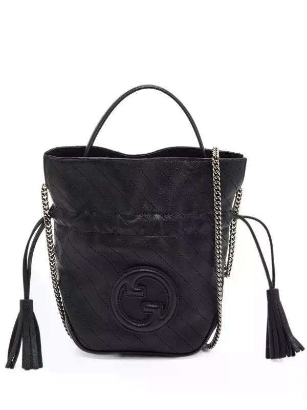 Gucci Mini Blondie Bucket Bag - Black